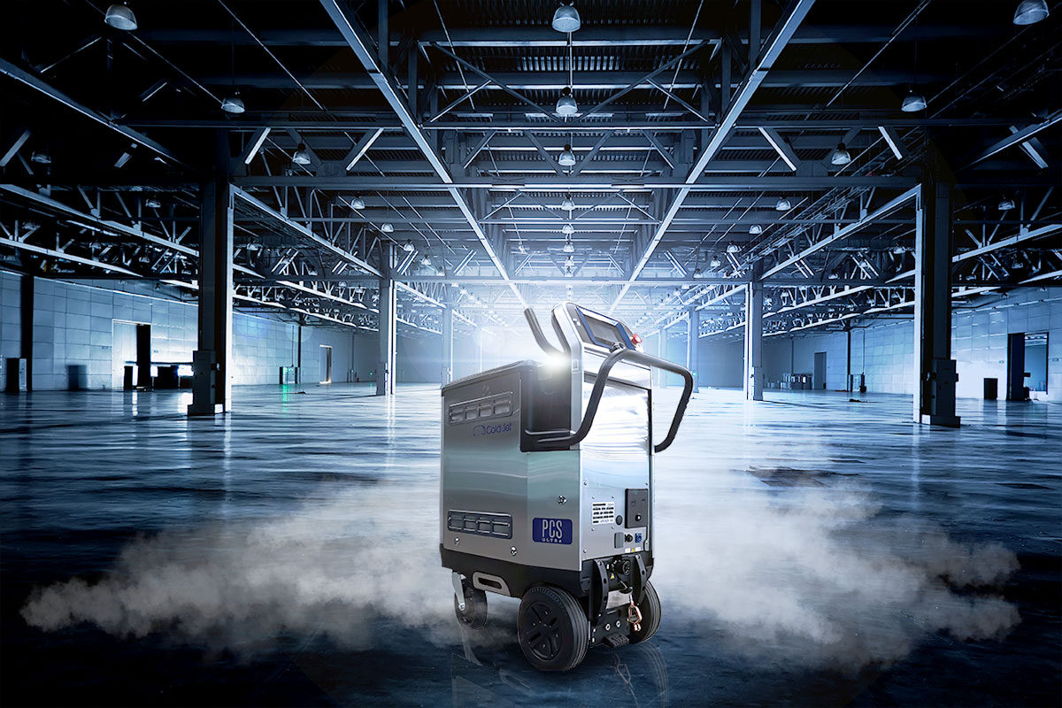 Die Zukunft des Trockeneisstrahlens: Aero2 PCS® ULTRA